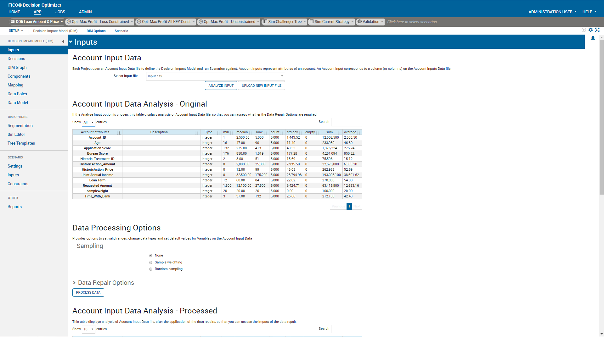 FICO Decision Optimizer