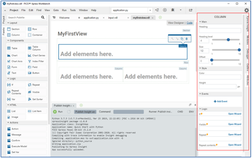 Rapid Python Model Deployment with FICO® Xpress Insight